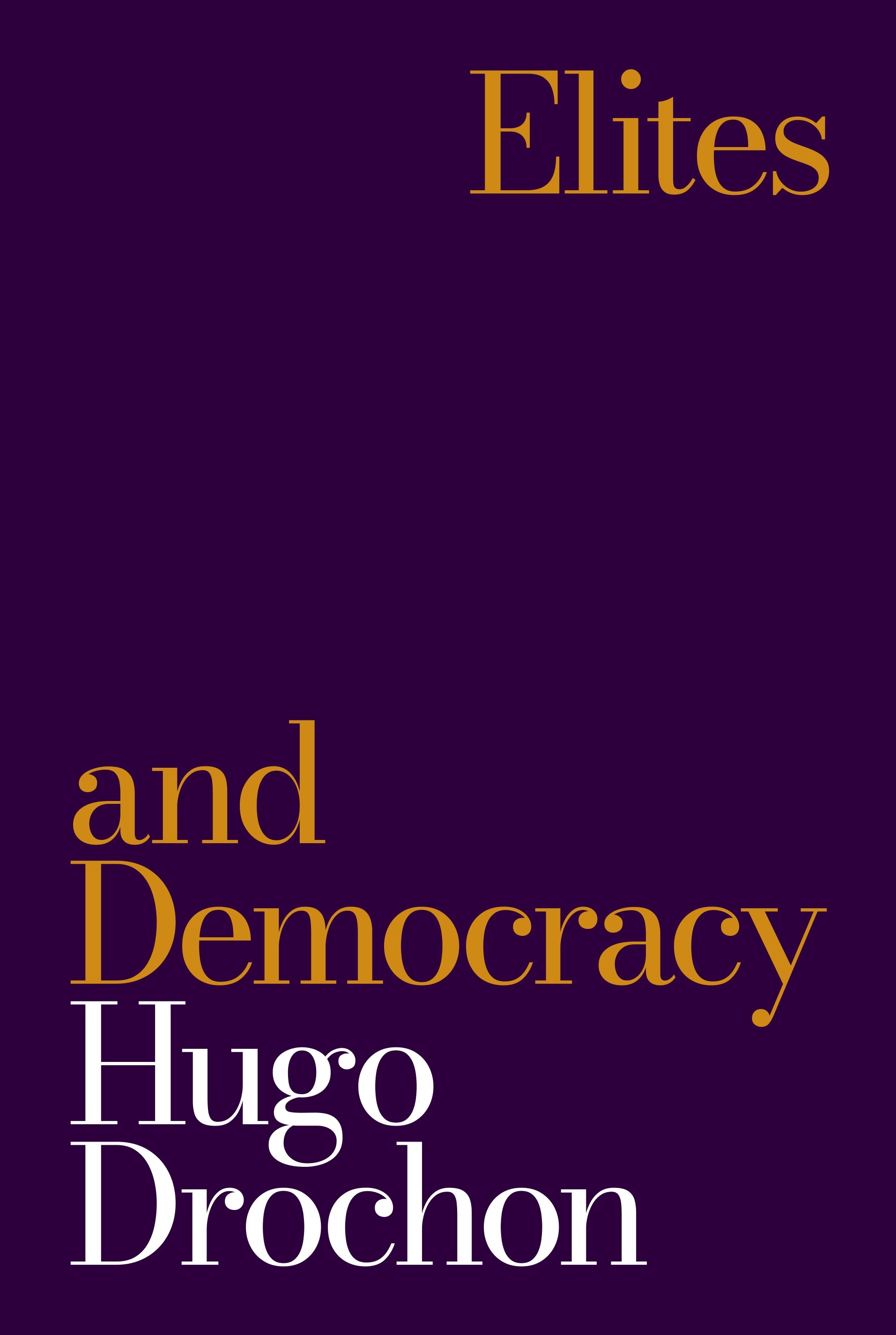 Elites and Democracy | NewSouth Books