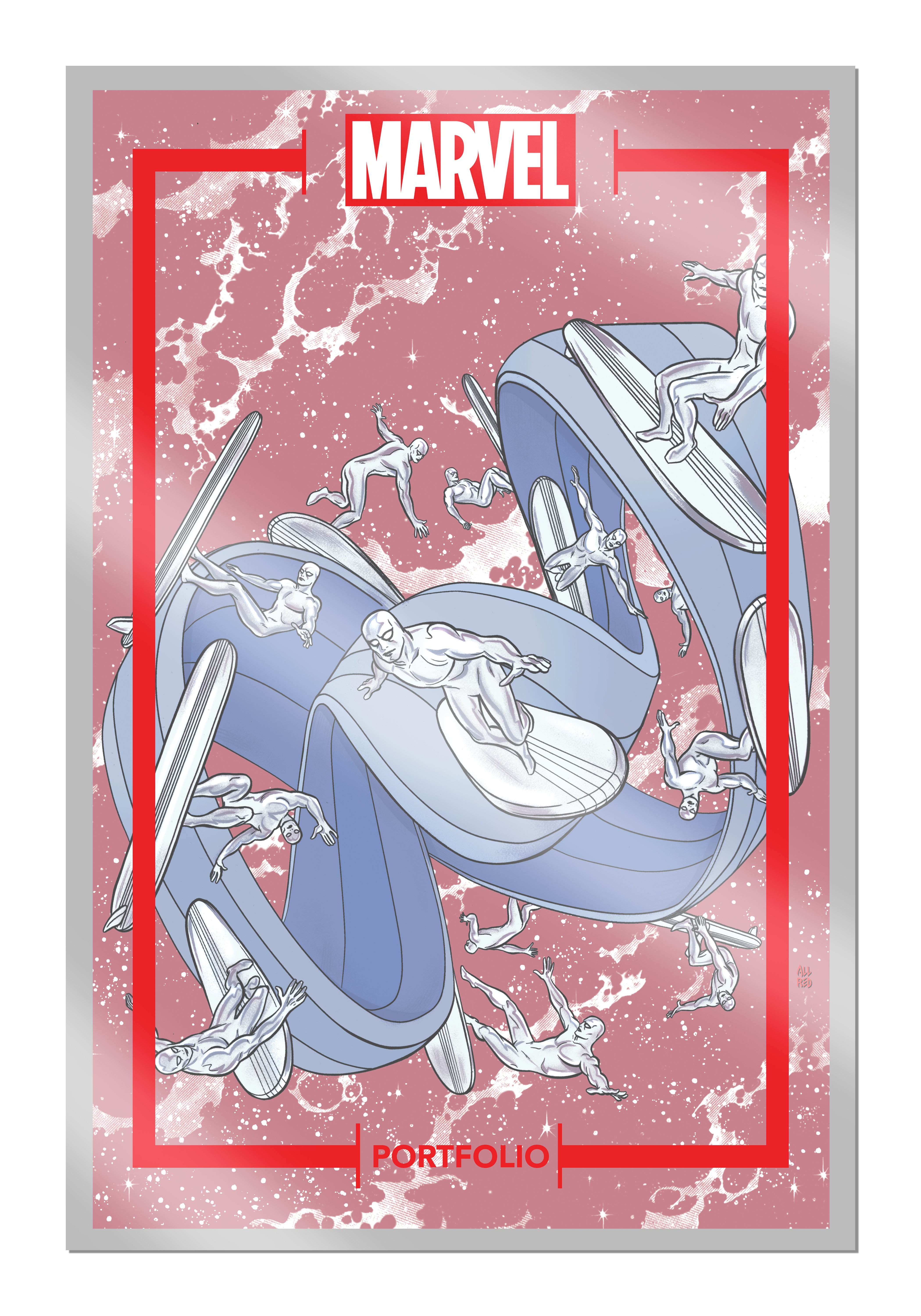 The Marvel Portfolio of Michael Allred - Silver Surfer | NewSouth Books